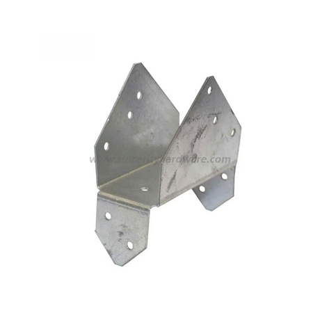 Angled Hurricane Straps Ties Downs for Beams