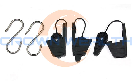 Plastic Fiber Optic Drop Clamp with S-Type Cable Attachment ...