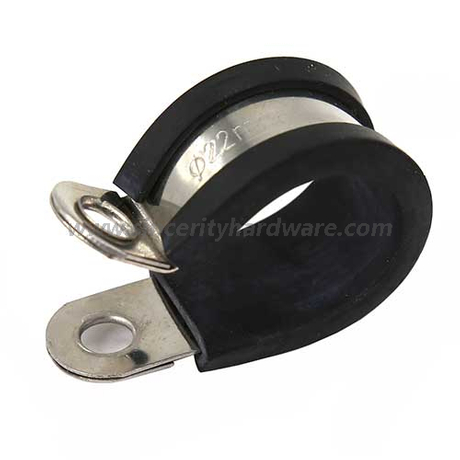 Rubber Lined Stainless Steel P Clips from China Manufacturer ...