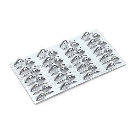 Galvanized Knuckle Truss Nail Plate